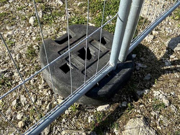 Plot résine 25 kg - Plots de sécurité pour chantier