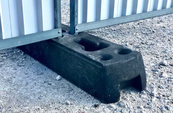 Plot résine 18 kg - Plot barrière de chantier