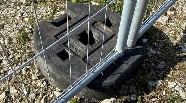 Plot de lestage, plots résine 25kg, 18 kg | Plots barrières de chantier